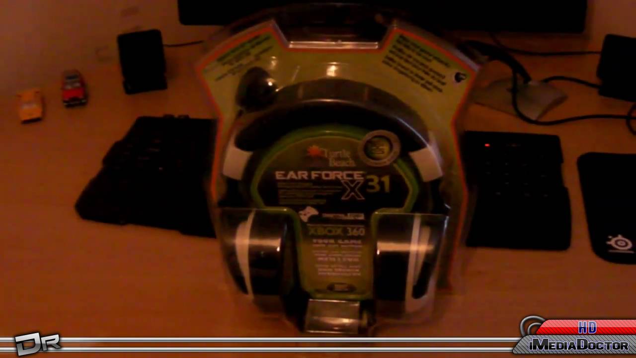 Turtle Beach Ear Force X31 Gaming Headset Unboxing - YouTube