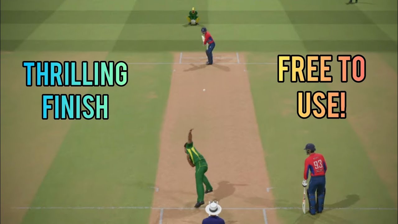 Thrilling Finish | Ashes Cricket 17 Gameplay | England V Australia ...
