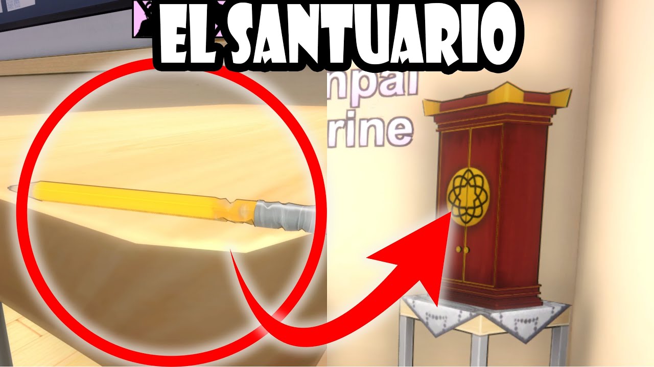CONSEGUIR LOS OBJETOS DEL SANTUARIO DE SENPAI || YANDERE SIMULATOR ...