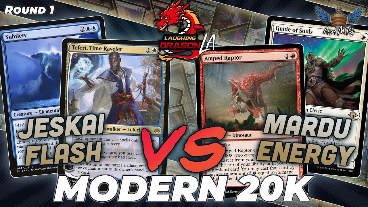 Esper Flash vs Mardu Energy | MTG Modern | MXP Los Angeles Modern 20k ...