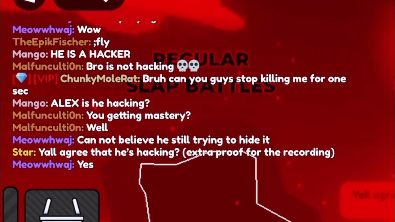 Hacker Report #2 - Roblox Slap battles - YouTube
