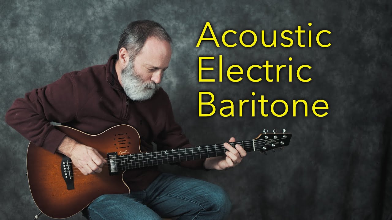 Relaxing Acoustic Electric Baritone Music (TC Flashback Triple Delay ...