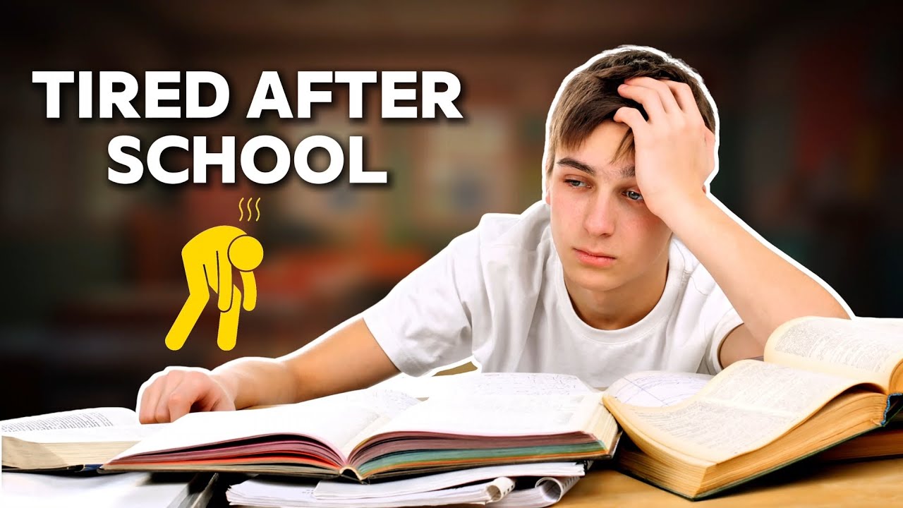 Learn How to Study AFTER SCHOOL When You’re Tired - YouTube