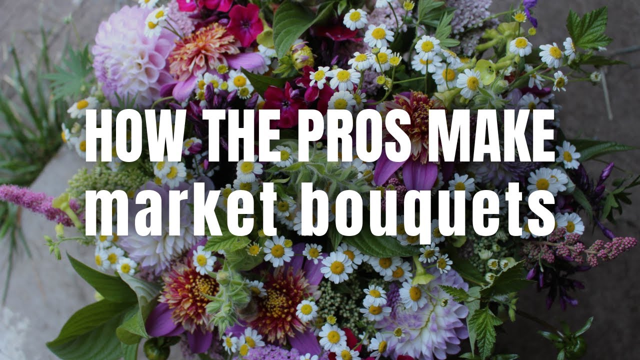 Making market bouquets in seconds? Let's break this down... - YouTube