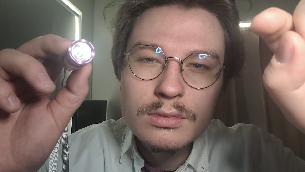 ASMR | Sir Eyesalot Gives you an Eye Exam | Soft Spoken follow my ...