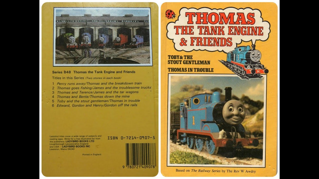 Thomas The Tank Engine Ladybird Book 5 - Toby & The Stout Gentleman ...