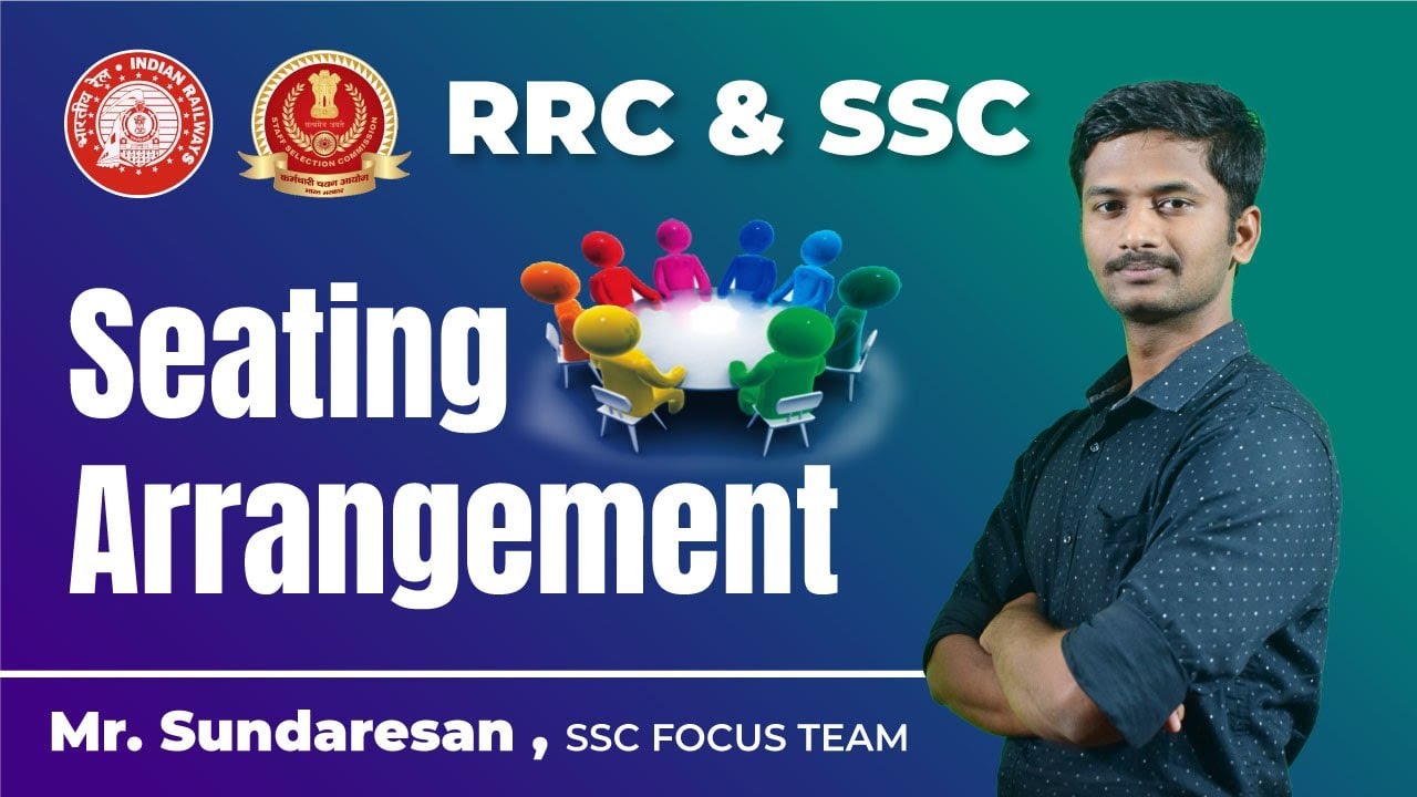 RRC &SSC | Seating Arrangement | VERANDA RACE SSC - YouTube