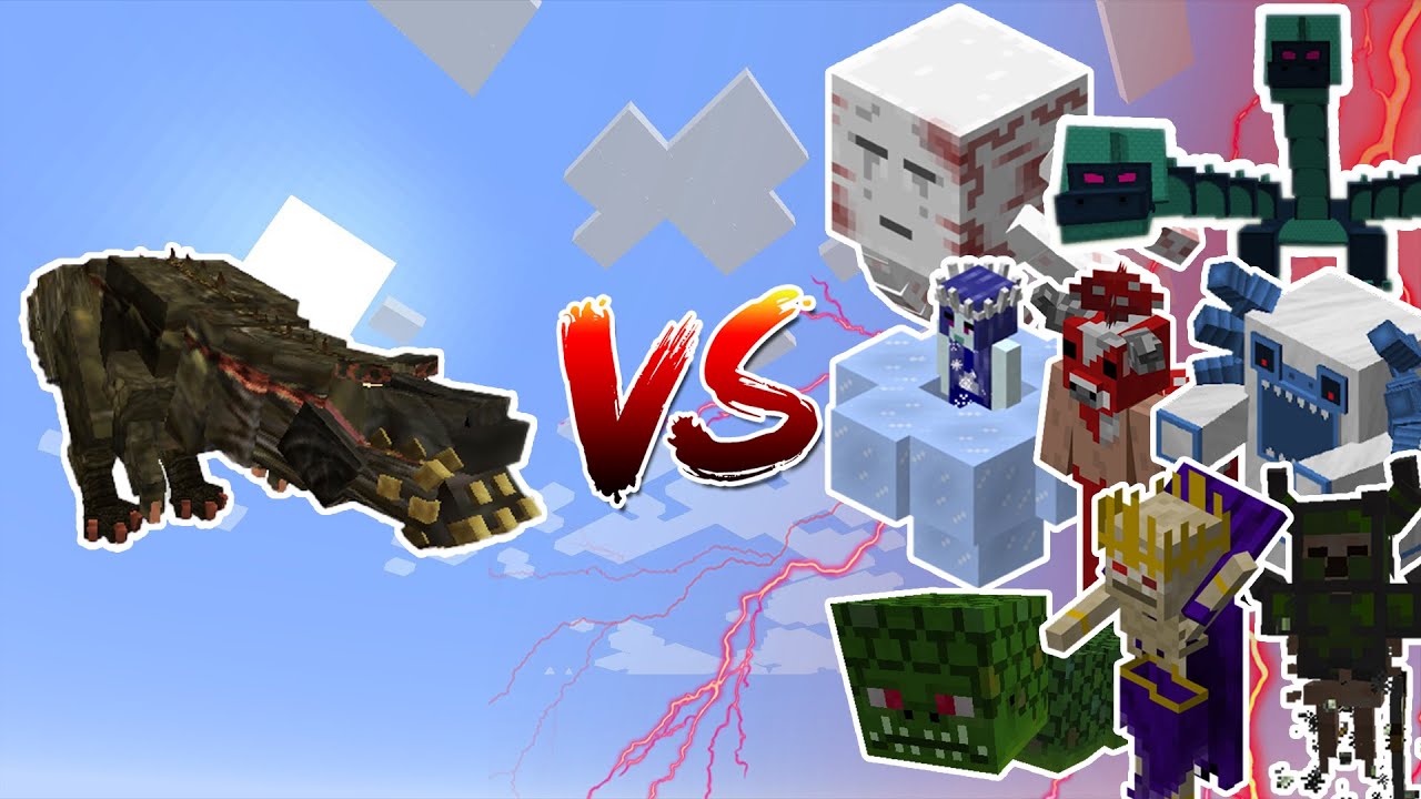 Deviljho VS Twilight Forest Monsters - Mob Battles In Minecraft - YouTube