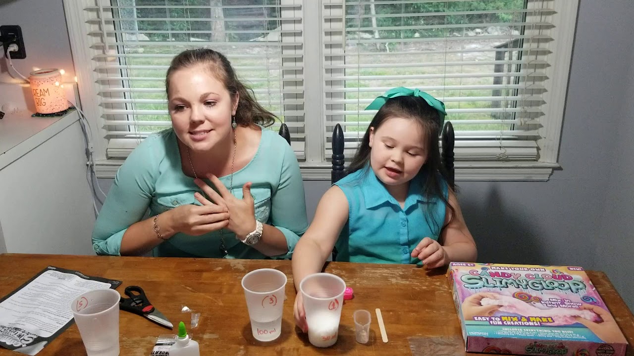 Cloud Slime with Mom!! Best slime EVER!! - YouTube