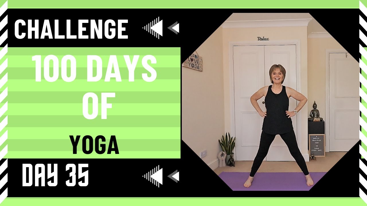 100 DAYS OF YOGA CHALLENGE | DAY 35 - YouTube