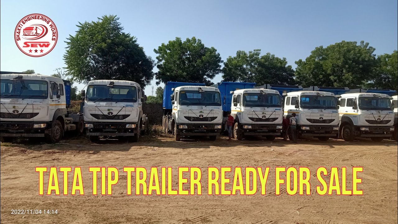 TATA SIGNA 5530.s tip trailer best quality #Shakti engineering works ...