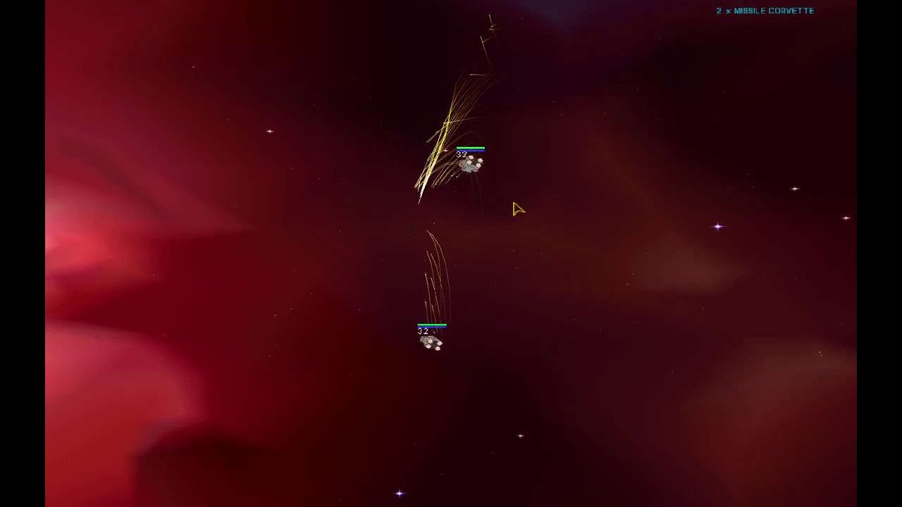 [DEV] Volley fire - Turanic Raiders missile corvette (sample 1 ...