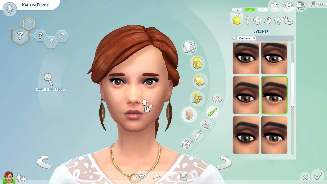 The sims 4 ep 0 Creating people - YouTube