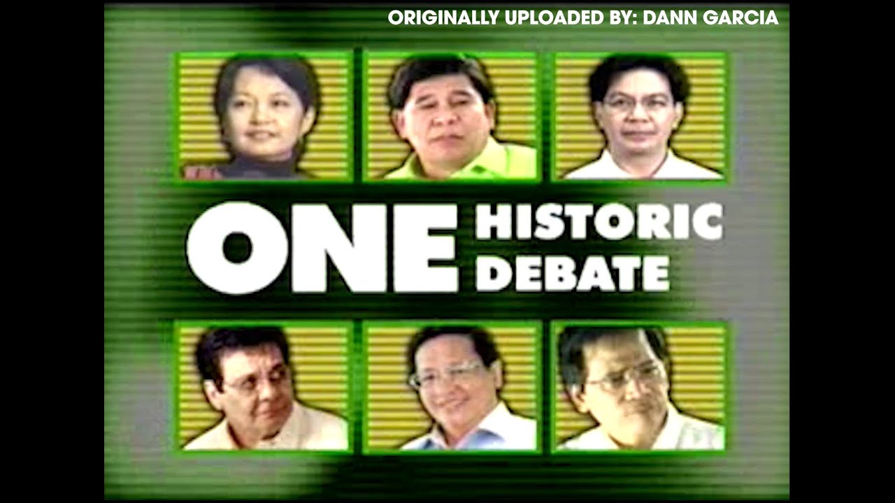 GMA Network - 2004 Presidential Debate teaser - YouTube