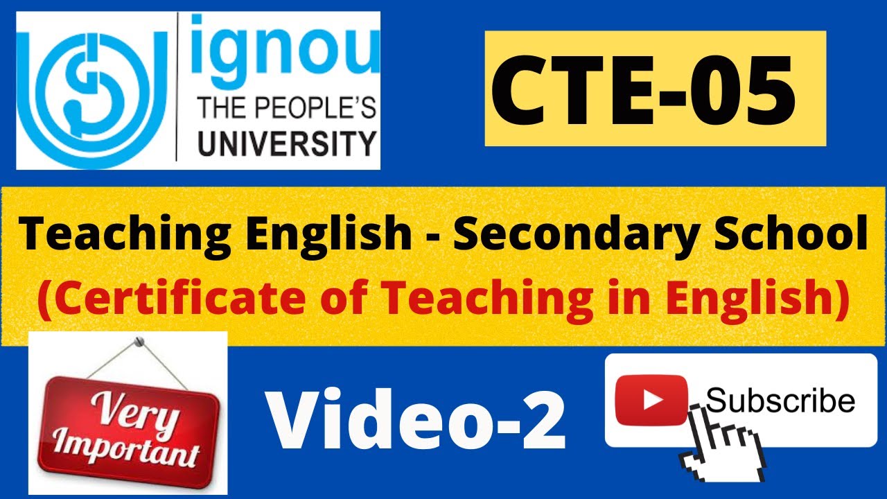CTE 05 Teaching English Secondary School Certificate In Teaching cte-05-teaching-english-secondary-school-certificate-in-teaching