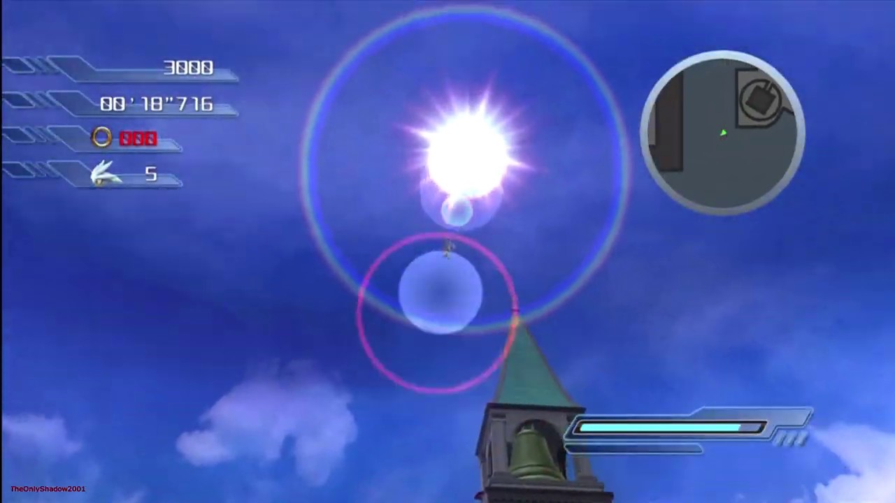 Sonic 06 (360): Mission 3 - Silver - Speedrun (1'00''732) - YouTube