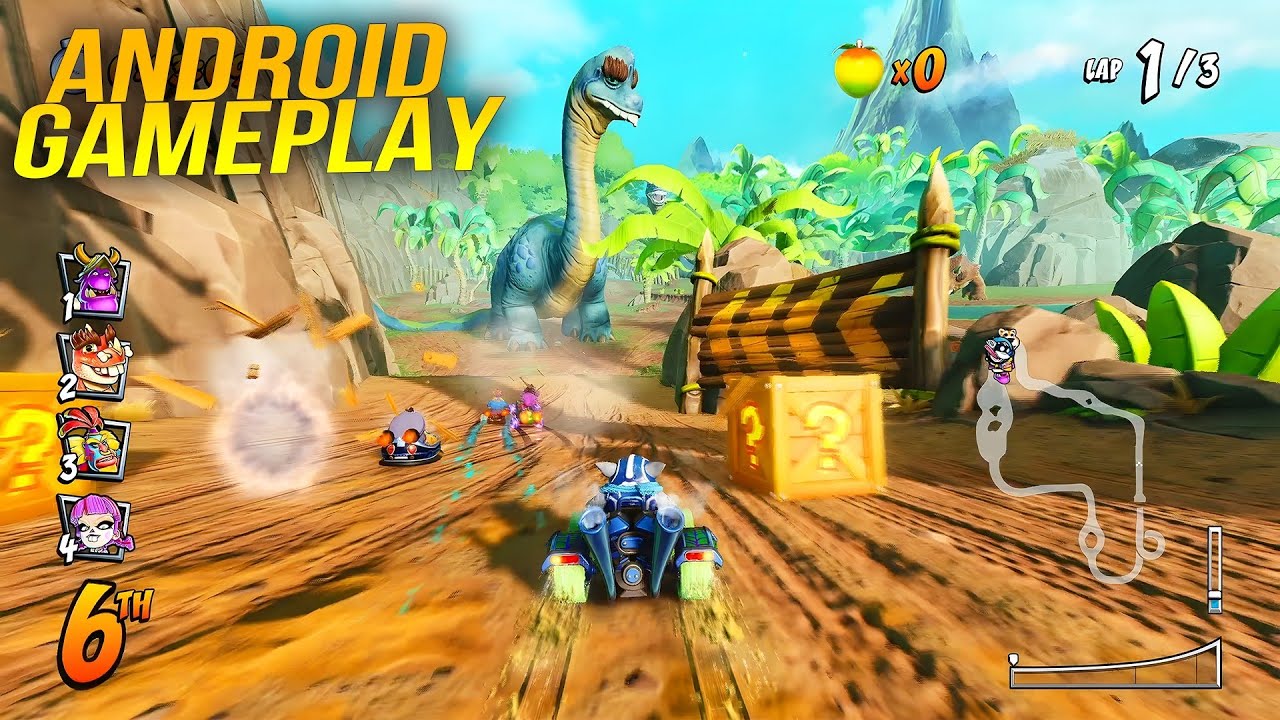 Sempurnaa! Mantap Bro! CTR Nitro Fueled Gameplay Full OFFLINE Android ...