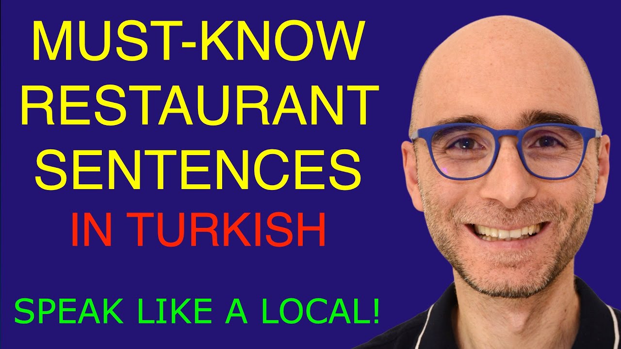 Ordering Food in Turkish | Essential Restaurant Phrases with ...