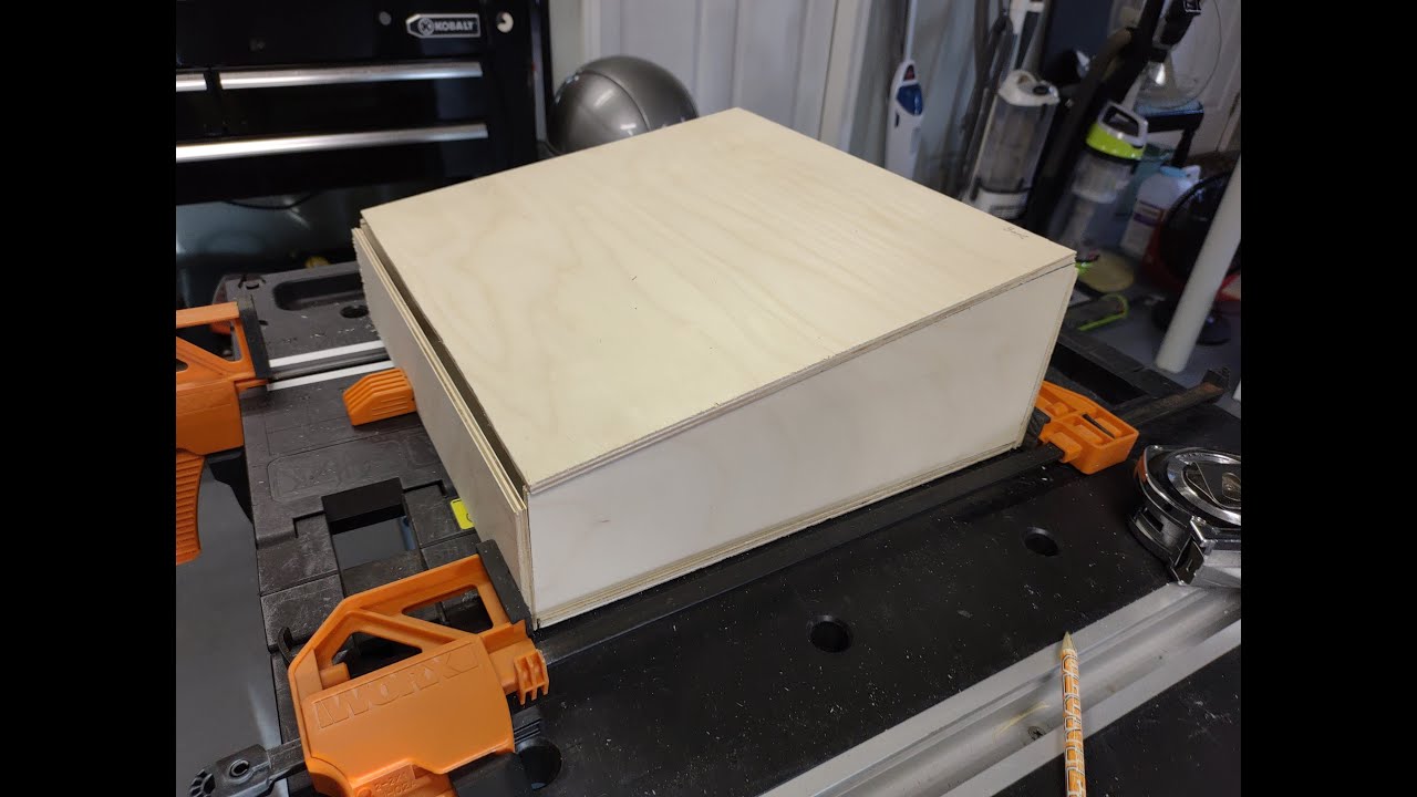 Making trays for portable desk Part 1 - YouTube