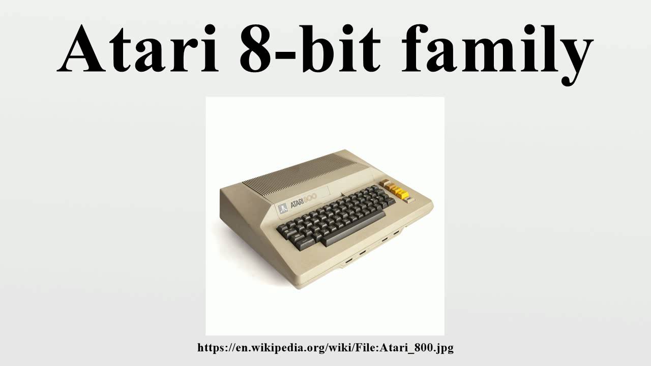 Atari 8-bit family - YouTube