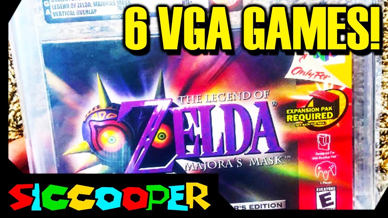 My First VGA Shipment Unboxing! (6 Games) | SicCooper - YouTube