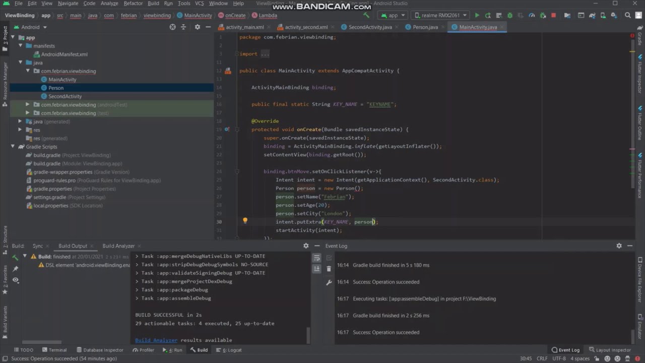 Intent Parcelable Android Java Youtube