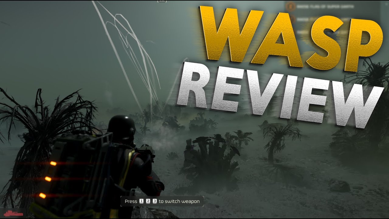 THE WASP ROCKET LAUNCHER....Kinda mid! Helldivers 2 - YouTube