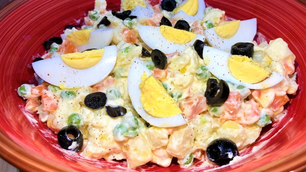 Sallate ruse speciale - Russian Salad - YouTube