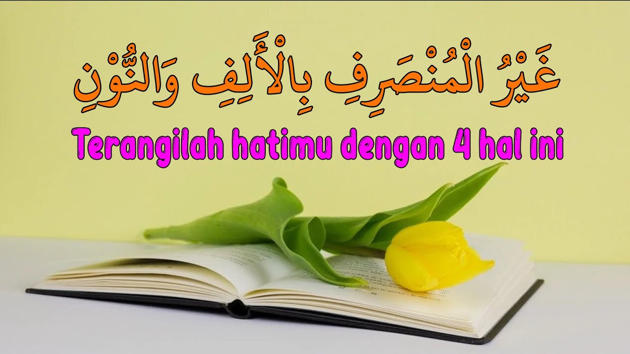 Menjadi Isim Ghoiru Munshorif sebab terdapat tambahan huruf alif dan ...