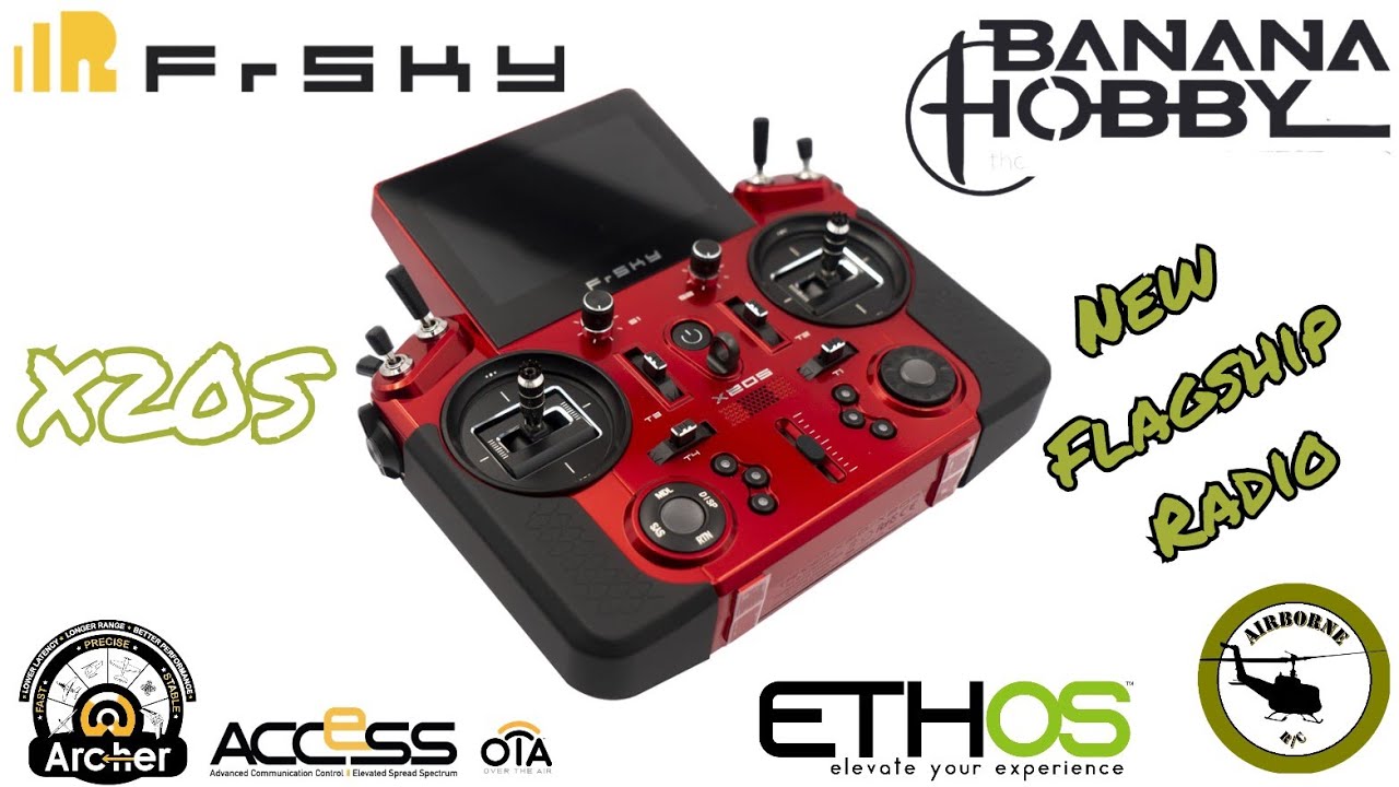 FRSKY X20S!! MY New Flagship Transmitter!! - YouTube