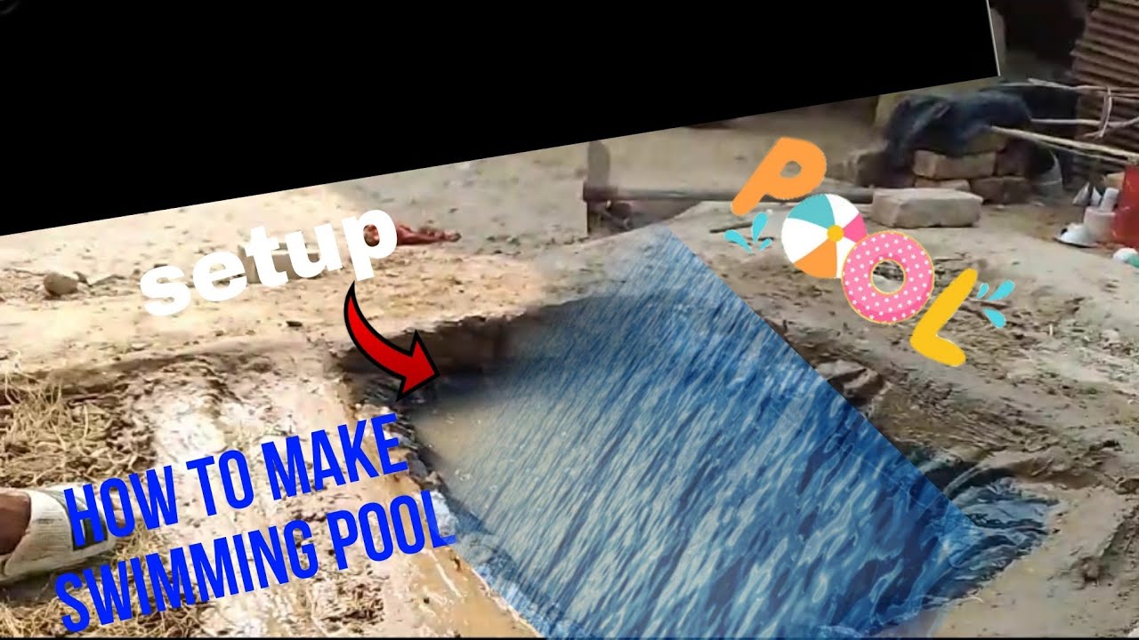 how makeing swimming pools 🏊(mine water park )#viralvideo # ...