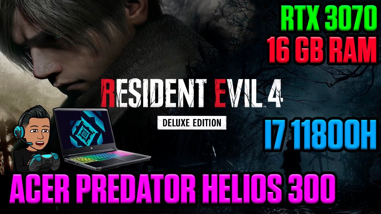 RESIDENT EVIL 4 REMAKE ( ACER PREDATOR HELIOS 300 ) - YouTube