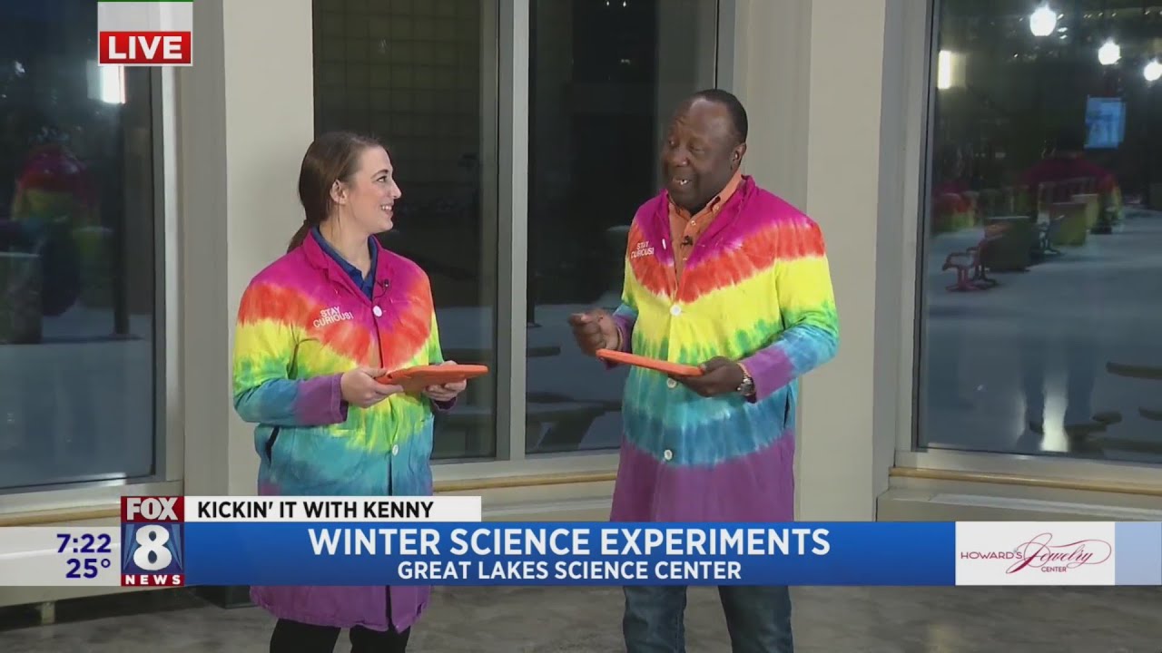 Kenny's having a ball with winter science experiments - YouTube