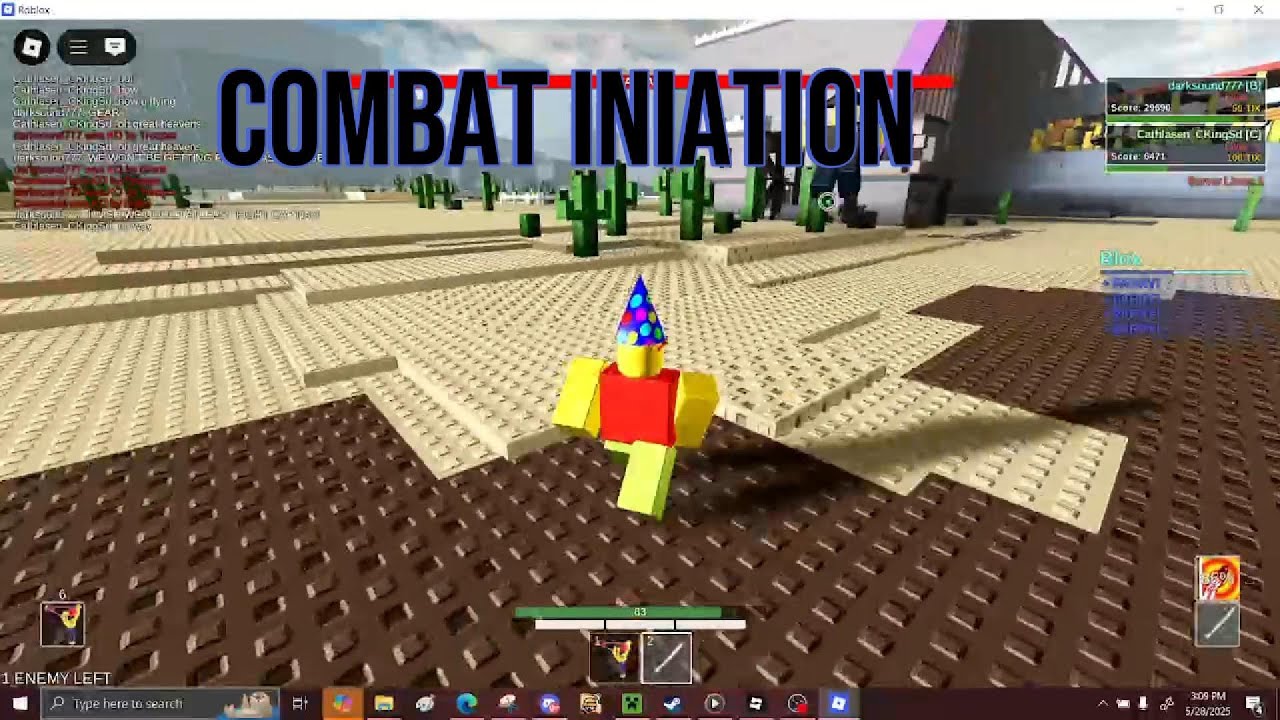 How NOT To Play Combat Initiation With @Cathlas-h4w - YouTube