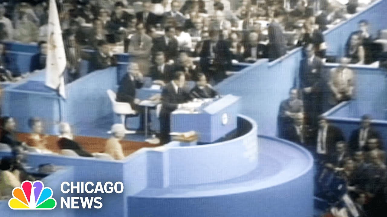 From the Archives: Look Back at The 1968 Democratic National Convention ...