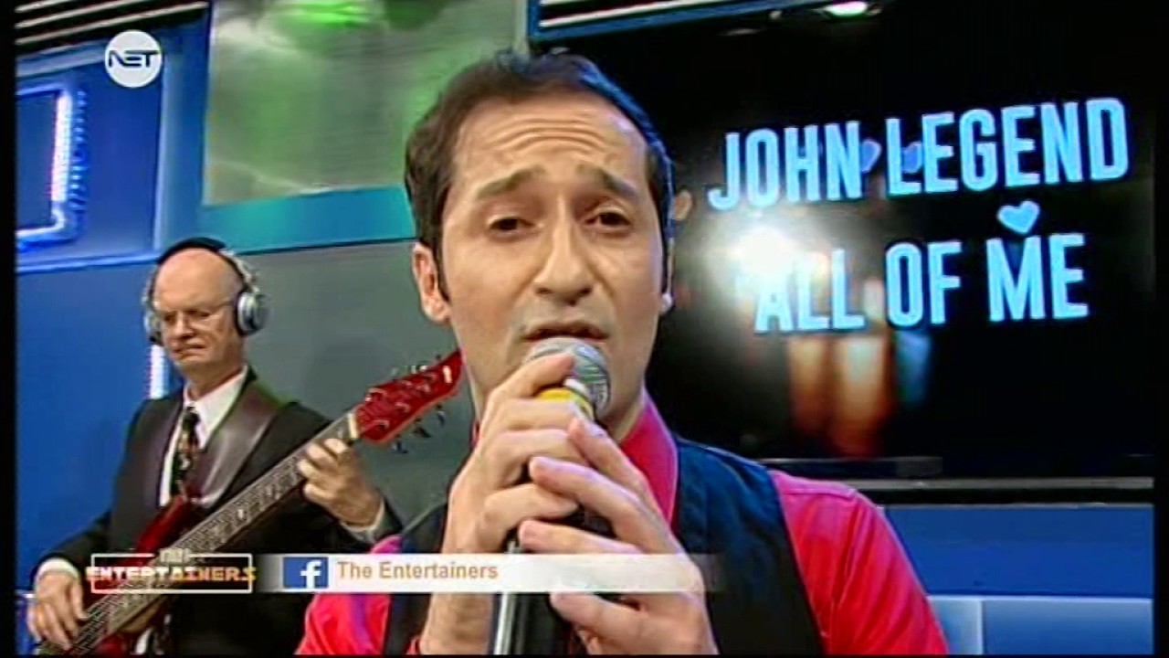 Jason Scerri - All of Me on The Entertainers - YouTube