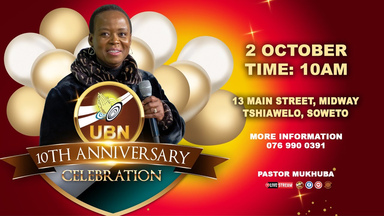 UBN TV 10TH ANNIVERSARY I 02 October 2021 - YouTube