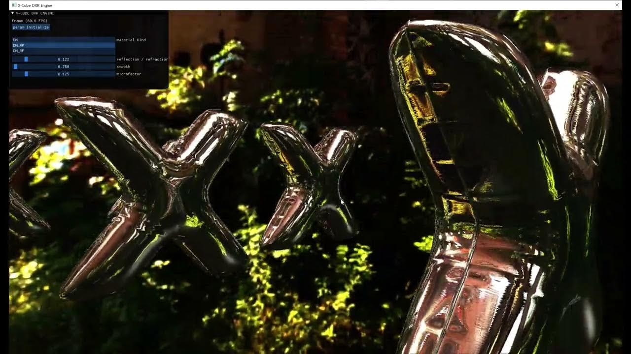 directx raytracing dxr demo - YouTube