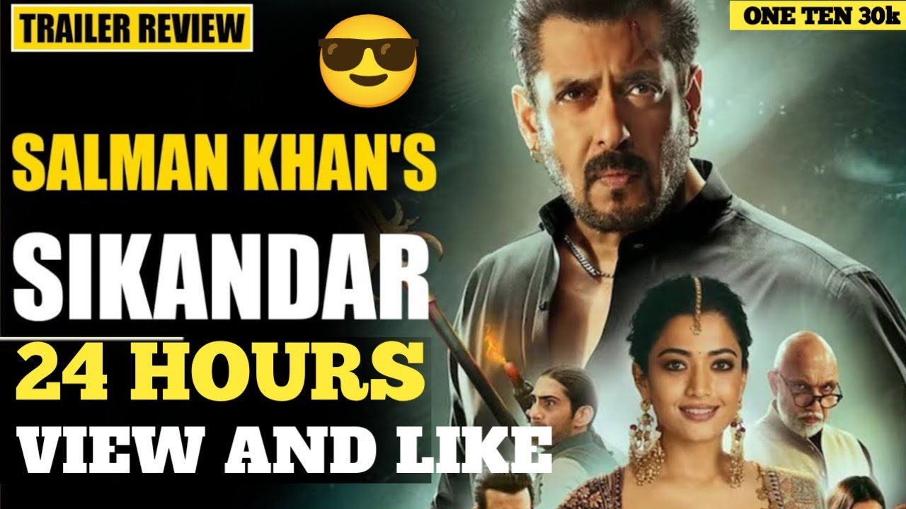 Sikander trailer review | no.1 trailer | salman khan and rashmika ...