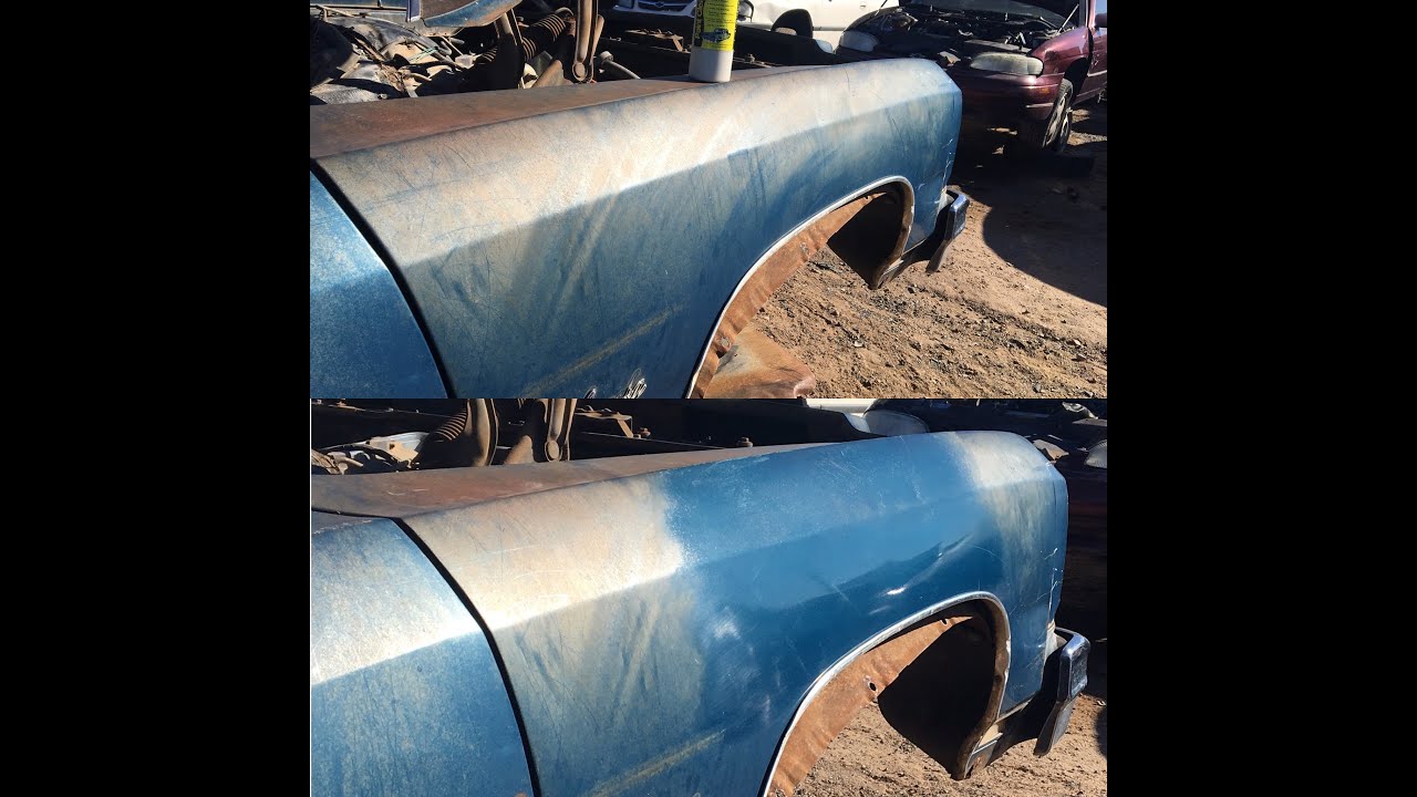 My Car Is Ugly HELP! Simple Fix For Old Rust Pitted Auto Paint Make It ...