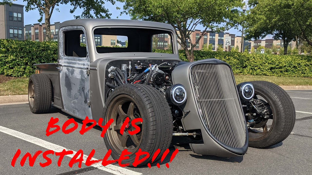 Factory Five Body Install - YouTube