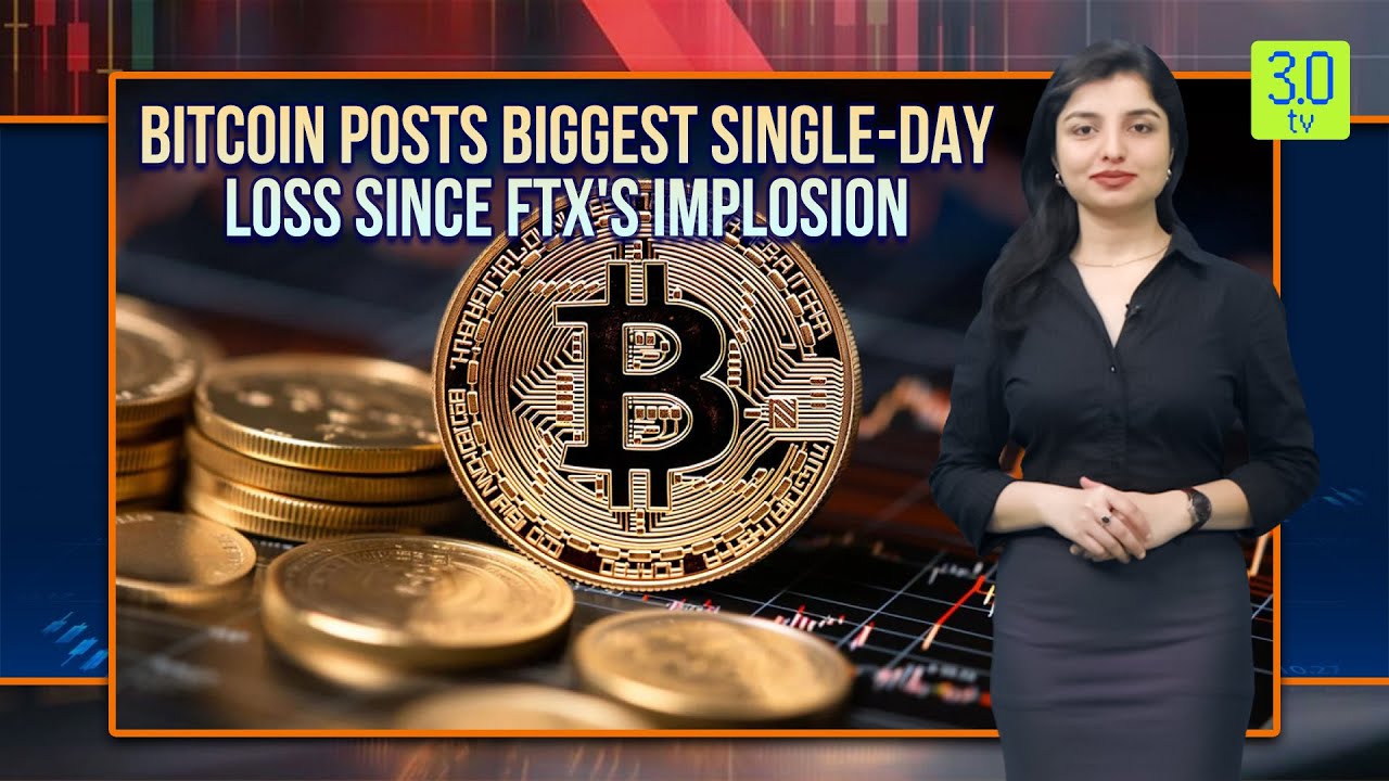 Bitcoin posts biggest single-day loss since FTX's implosion | Web3 | 3.0 TV - YouTube