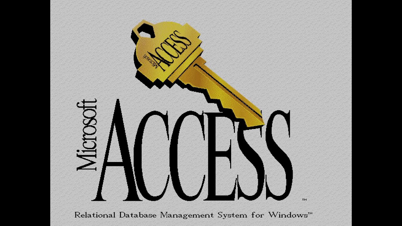 Microsoft Access 1.0 Demo - 1992/09 - YouTube