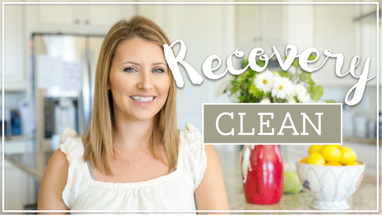 Recovery Clean - A quick clean after a long weekend - YouTube