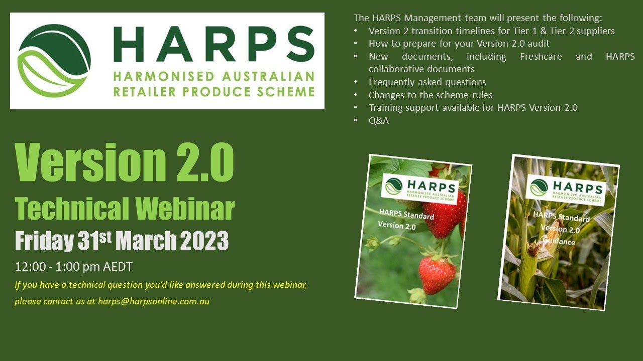 HARPS Webinar - YouTube