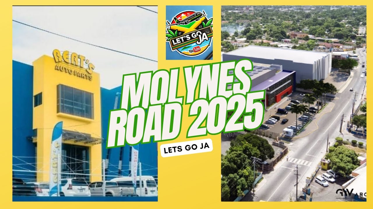 Driving Through Molynes Road to Half-Way-Tree| Kingston Jamaica| New ...
