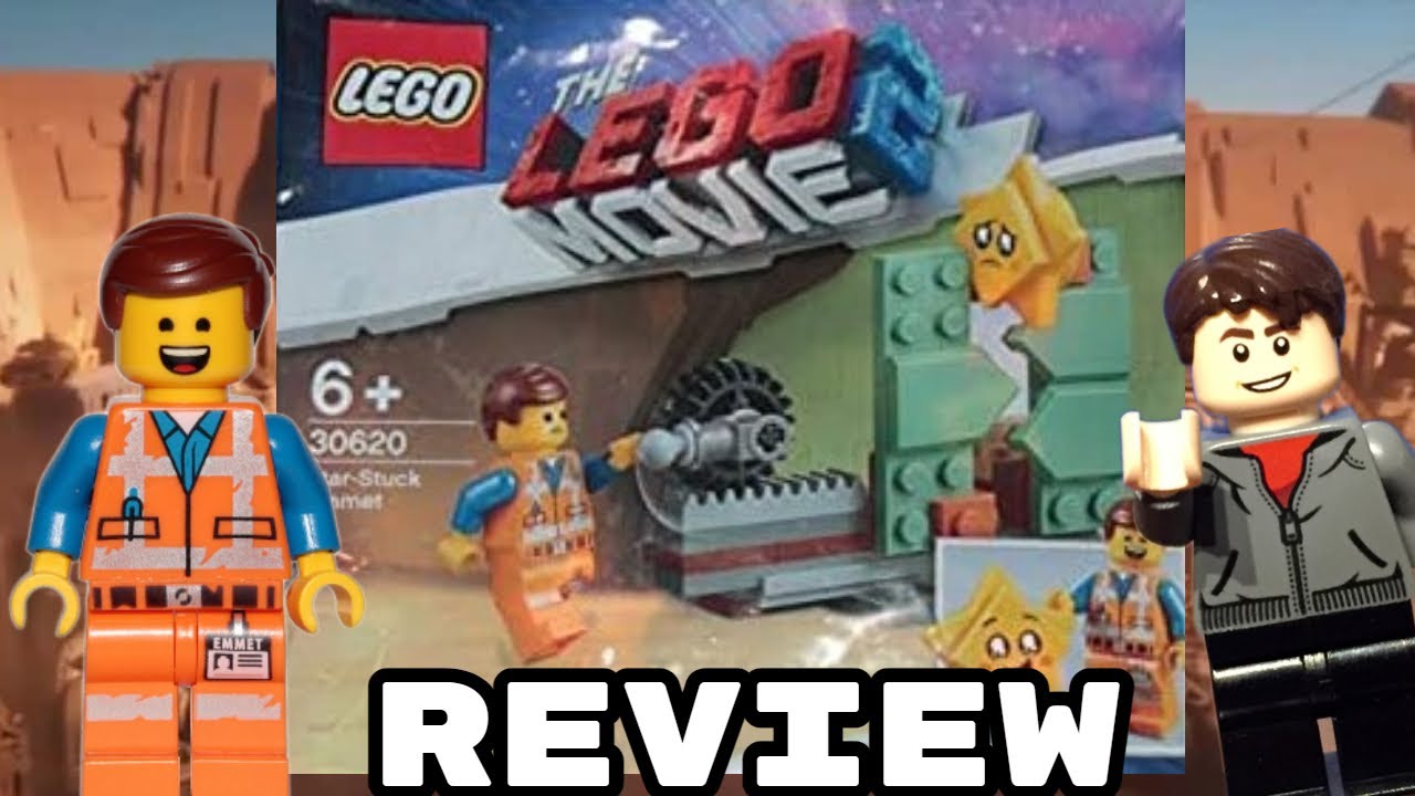LEGO the lego movie 2 30602 star struck Emmett polybag review - YouTube