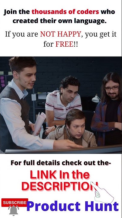 Create your own PROGRAMMING Language I Product Hunt #shorts - YouTube