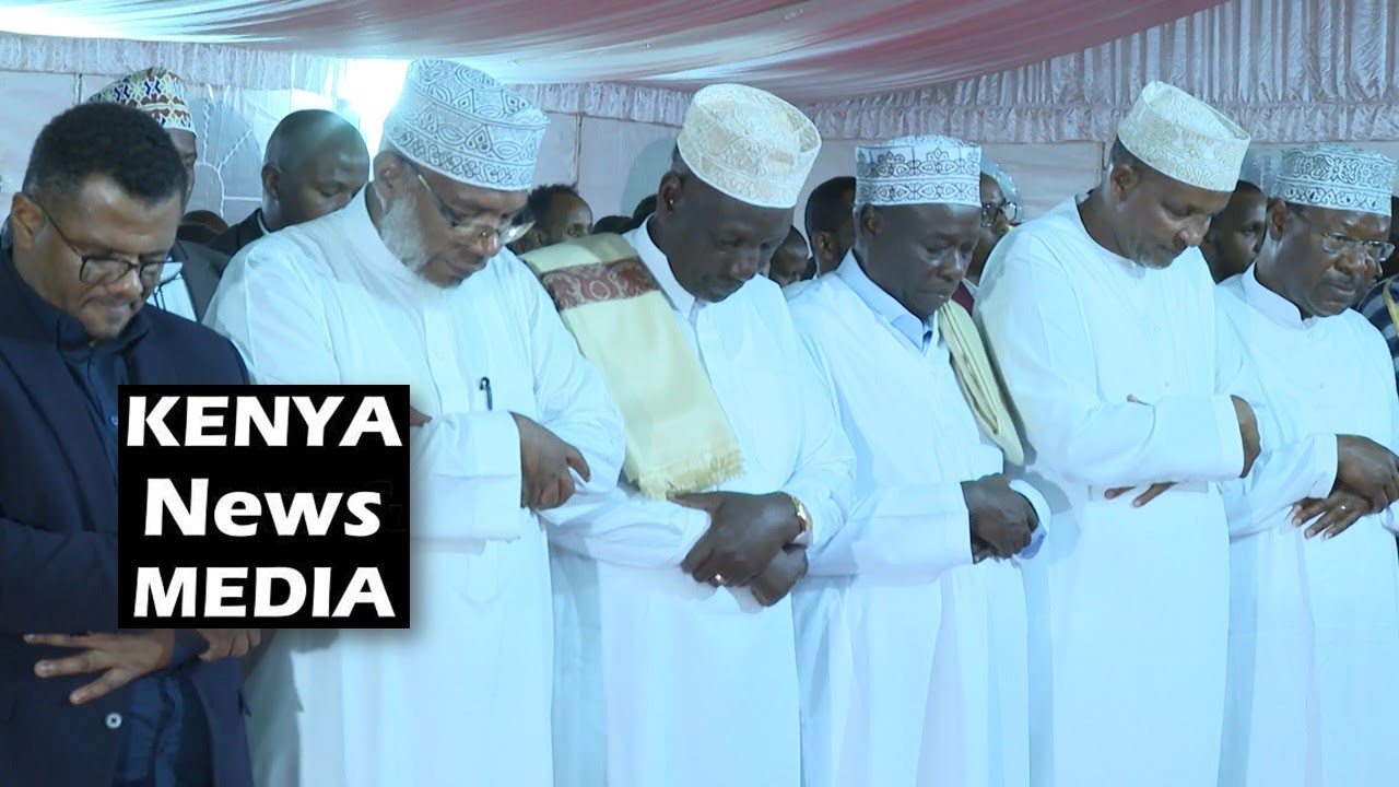 President Ruto & DP Gachagua Joined Prayer & fasting with Muslim ...