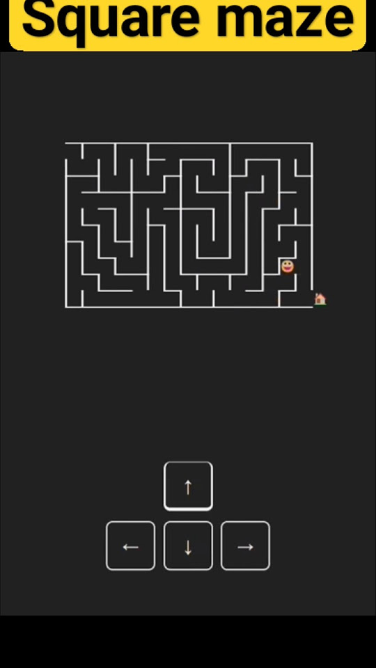 html maze game in square #coder #minivlog #codinglover #lovecoders #art #shortvideo - YouTube